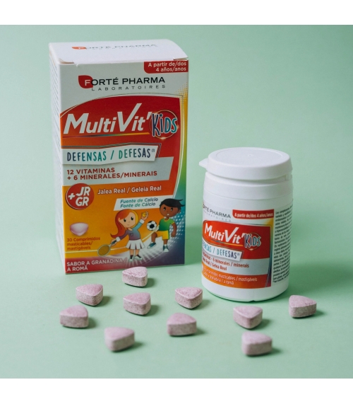 FORTÉ PHARMA MULTIVIT KIDS 30 COMPRIMIDOS MASTICABLES