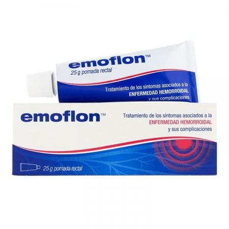 EMOFLON POMADA RECTAL 25 G