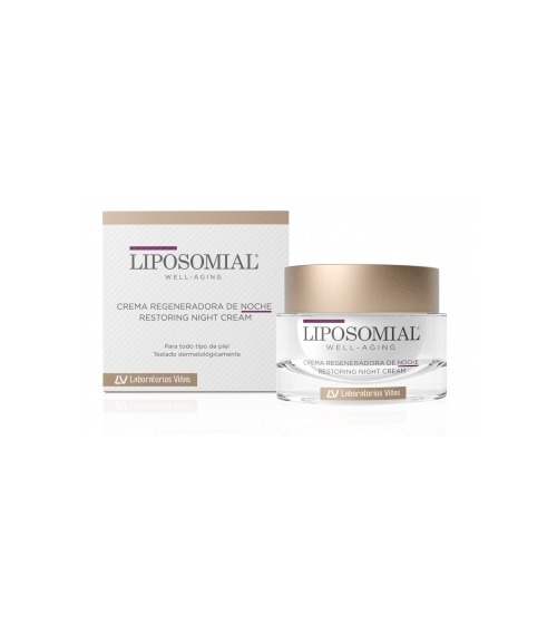 Liposomial Well-Aging Crema Noche Regenerad 50ml |FarmaciaVizcaino.com