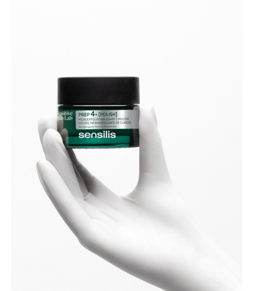 SENSILIS PREP4+ POLISH MOUSSE MICROEXFOLIANTE DE CUARZO 40 ML